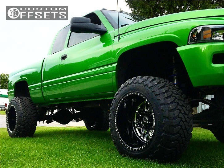 1998 Dodge Ram 2500 with 20x14 -73 American Force Addict SF and 35/13 ...