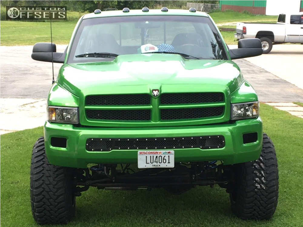 1998 Dodge Ram 2500 with 20x14 -73 American Force Addict SF and 35/13 ...