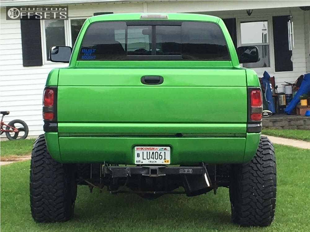 1998 Dodge Ram 2500 with 20x14 -73 American Force Addict SF and 35/13 ...