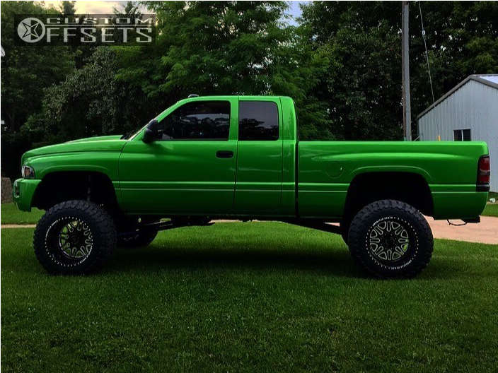 1998 Dodge Ram 2500 with 20x14 -73 American Force Addict SF and 35/13 ...