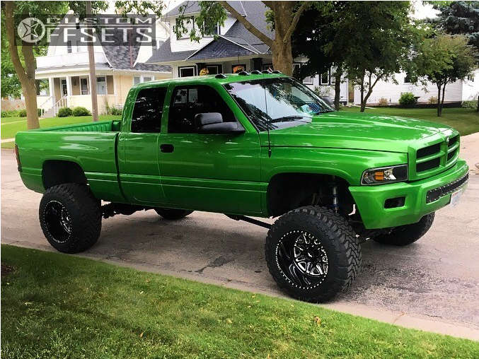 1998 Dodge Ram 2500 with 20x14 -73 American Force Addict SF and 35/13 ...