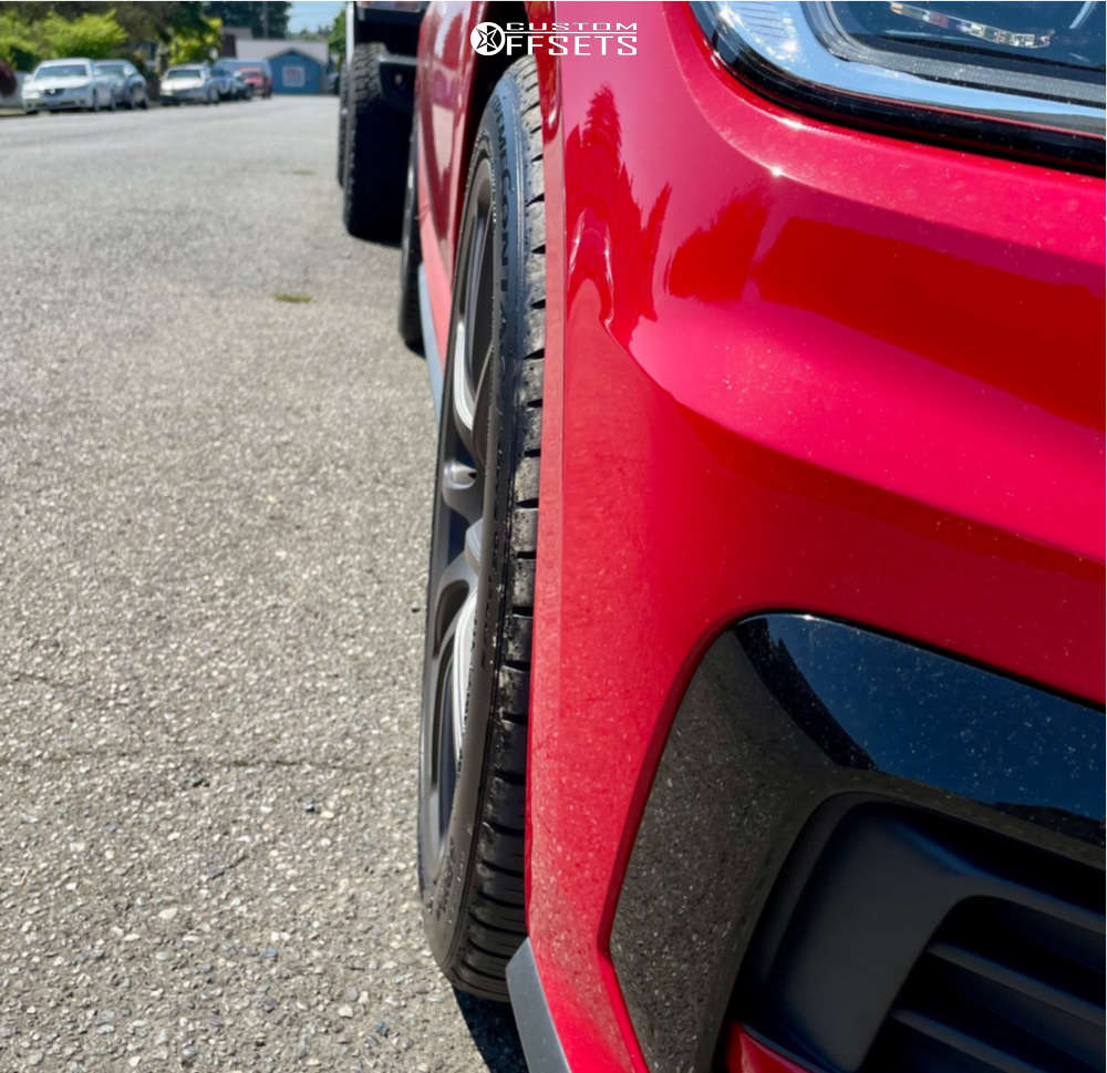 2019 Volkswagen Jetta with 19x8.5 45 Neuspeed Rse102 and 245/40R19 ...