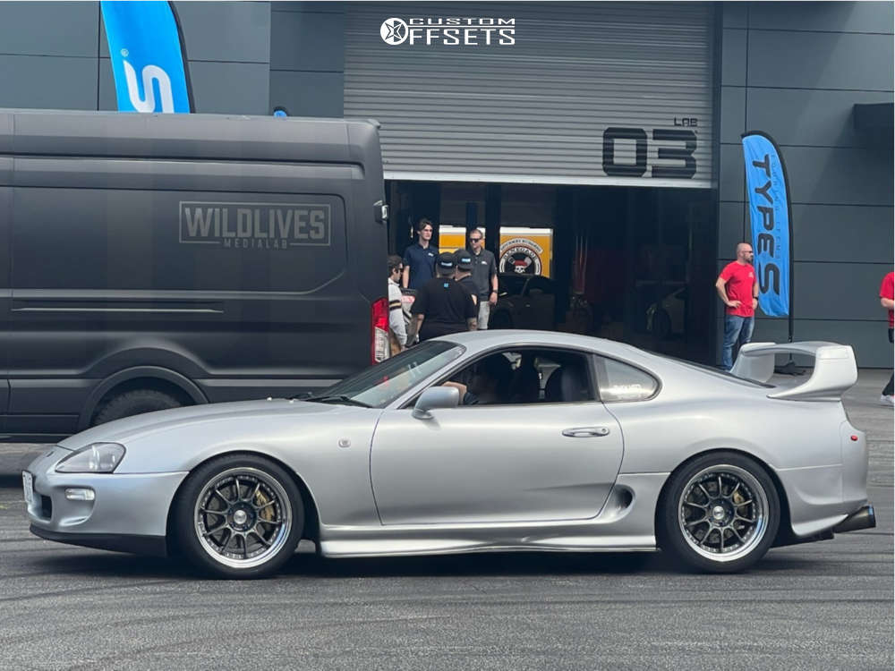 1994 Toyota Supra with 18x9.5 25 SSR Professor Sp5 and 275/35R18 Toyo ...