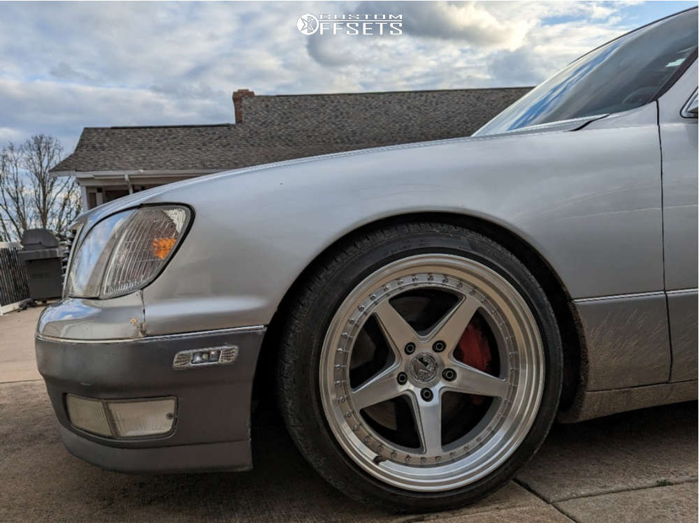 1998 Lexus LS400 with 18x9.5 22 Aodhan Ds05 and 225/55R18 Lionhart LH ...