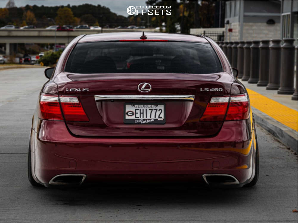 2007 Lexus LS460 with 20x10.5 3 Work Rezax Premium and 245/35R20 Falken ...