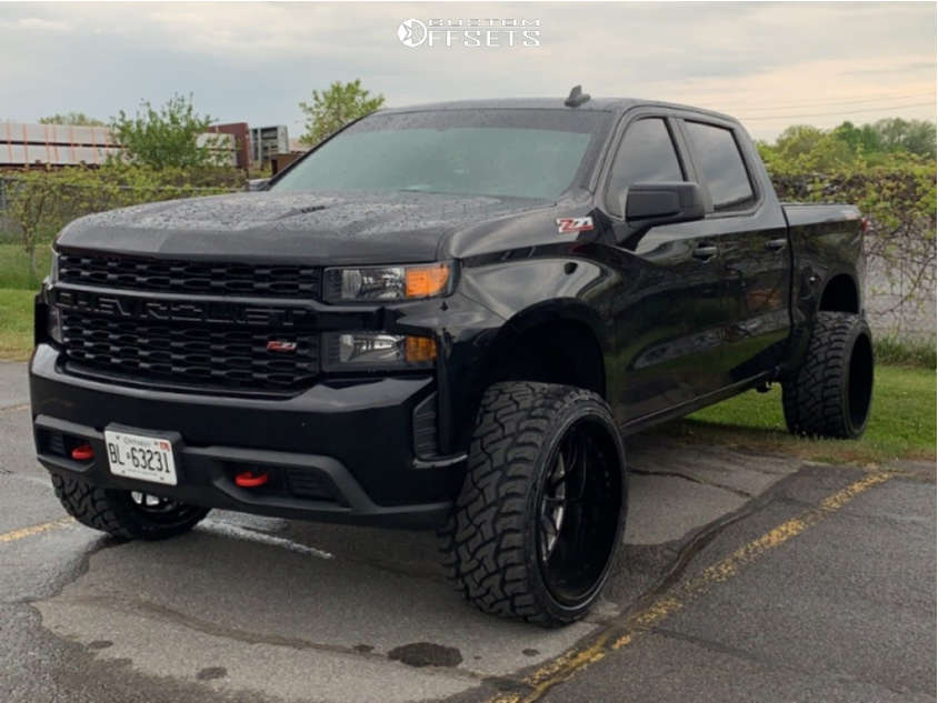 2021 Chevrolet Silverado 1500 with 24x14 -76 Cali Offroad Summit and 33 ...