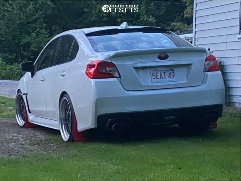 2018 Subaru WRX with 19x9.5 35 Vors Vr8 and 225/30R19 Federal 595 RS-RR ...