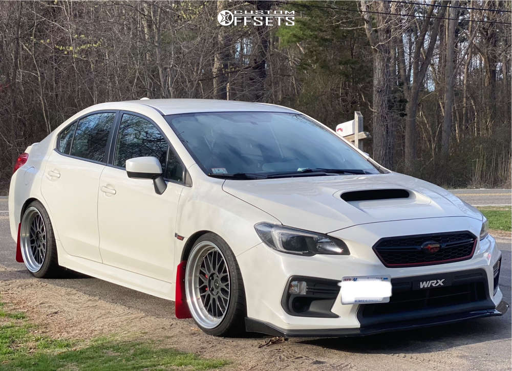 2018 Subaru WRX with 19x9.5 35 Vors Vr8 and 225/30R19 Federal 595 RS-RR ...
