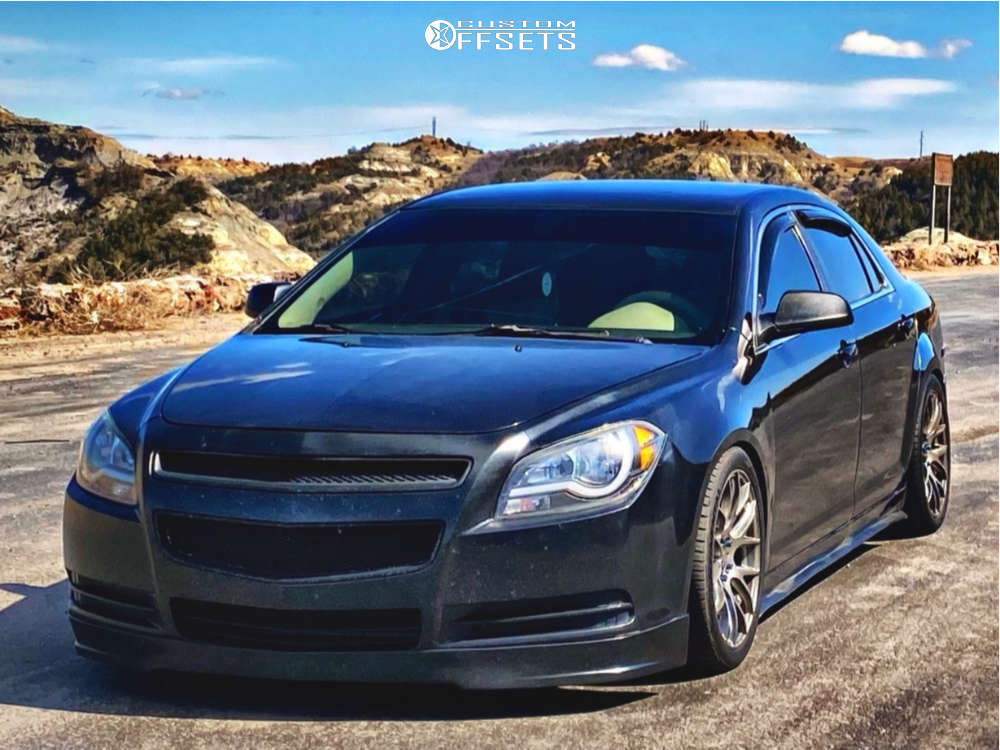 2011 Chevrolet Malibu with 18x8.5 40 Axe Cs Lite and 265/35R18 ...