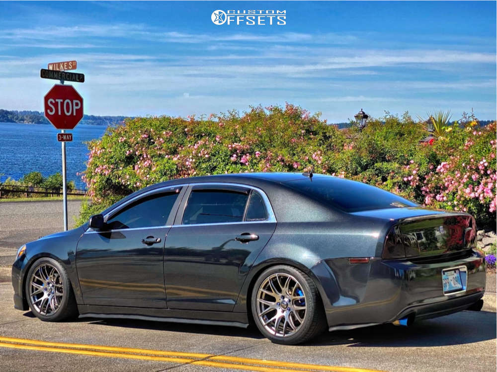 2011 Chevrolet Malibu with 18x8.5 40 Axe Cs Lite and 265/35R18 ...