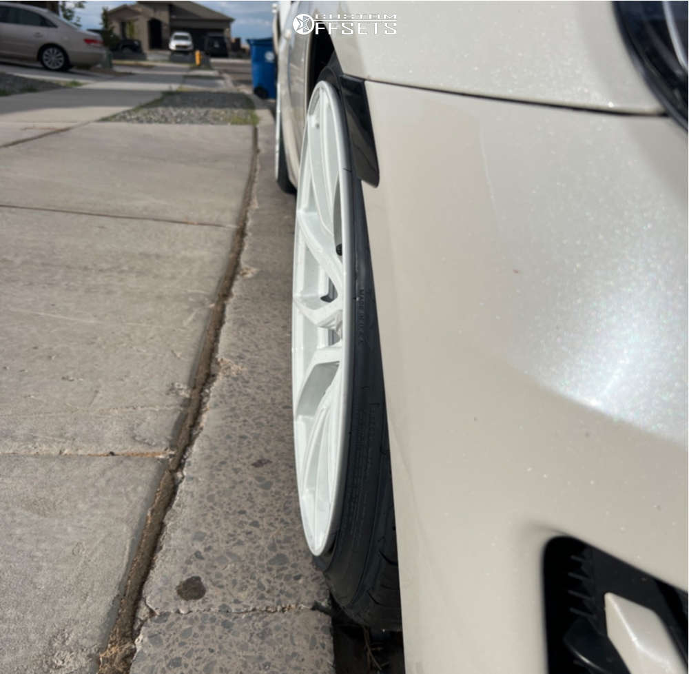 2020 Subaru BRZ with 18x9.5 35 Option Lab R716 and 225/40R18 Nitto Neo ...