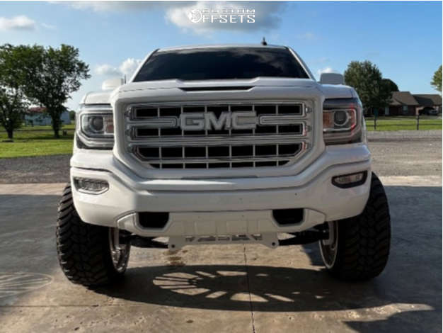 2017 GMC Sierra 1500 with 26x14 -72 Stealth Forged Savage and 35/13 ...