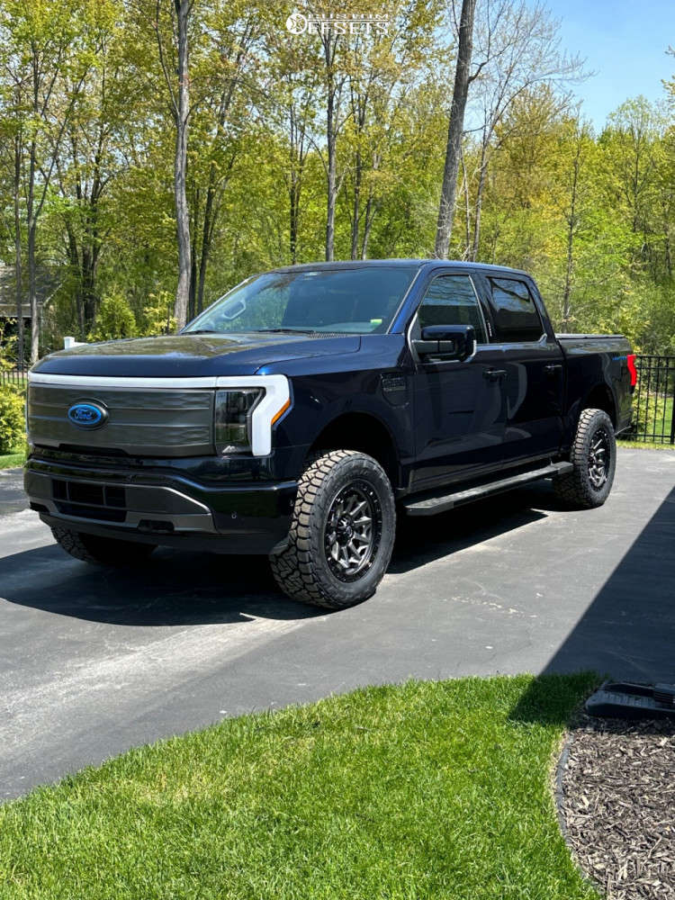 2022 Ford F-150 Lightning with 20x9 20 Fuel Covert and 295/60R20 Nitto ...