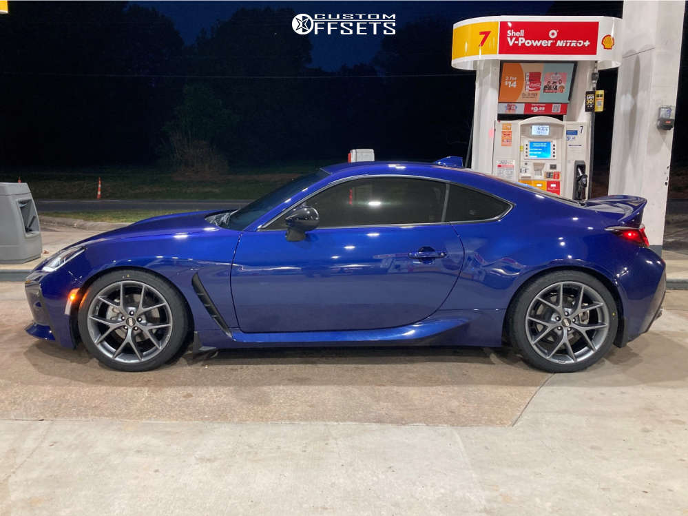 2022 Toyota GR86 with 18x8 36 BBS Sr and 225/40R18 Firestone Firehawk ...