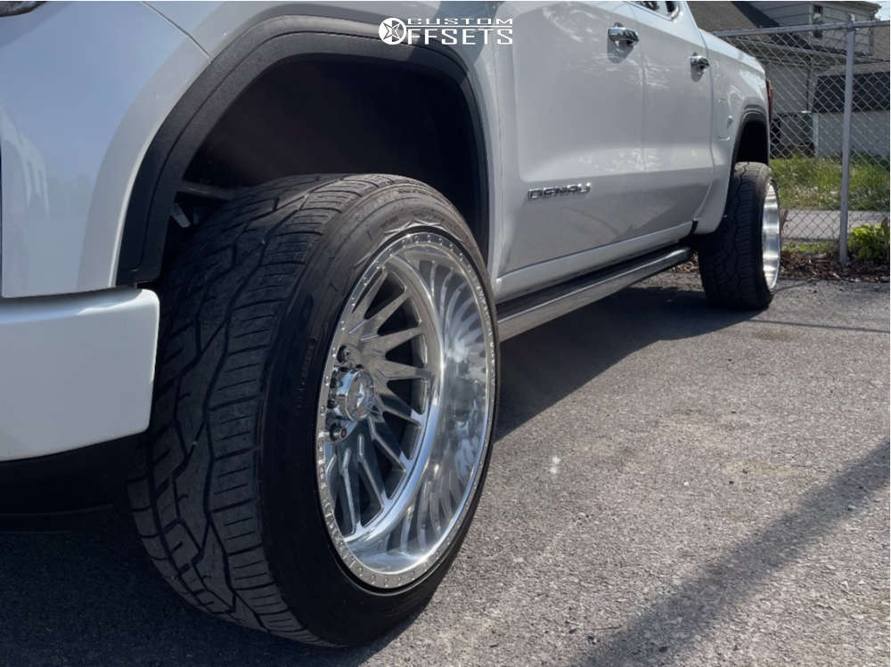 2020 GMC Sierra 1500 with 22x12 -55 American Force Morph and 285/45R22 ...