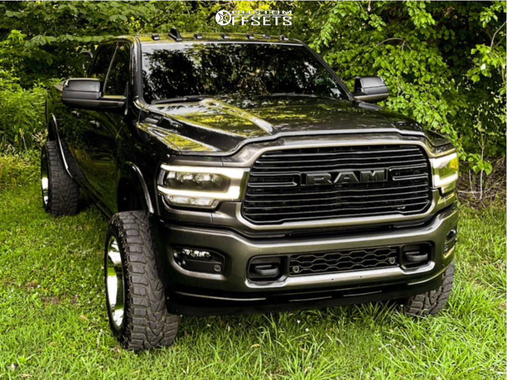 2022 Ram 2500 with 22x12 -51 ARKON OFF-ROAD Lincoln and 36/13.5R22 ...