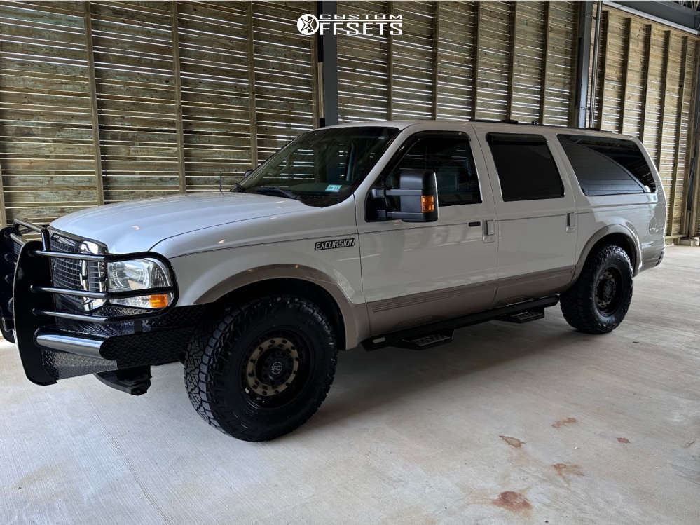 2001 Ford Excursion with 18x9.5 -18 Black Rhino Arsenal and 35/12.5R18 ...