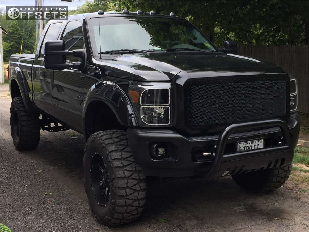 2011 Ford F-250 Super Duty with 20x10 -24 Fuel Nutz and 37/13.5R20 ...
