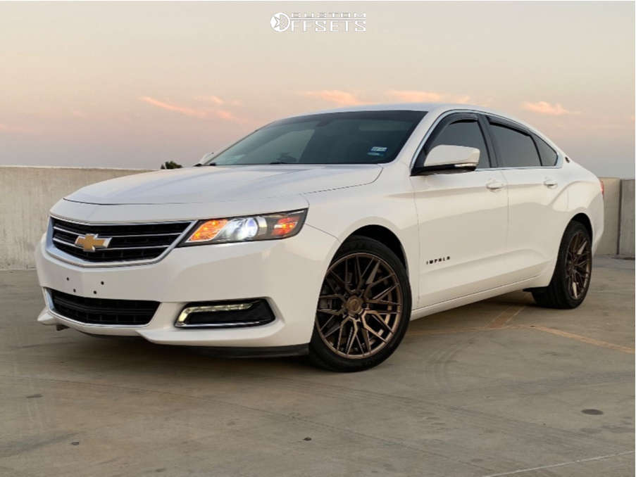 2018 Chevrolet Impala with 19x9.5 40 Niche Gamma and 265/40R19 Atlas ...