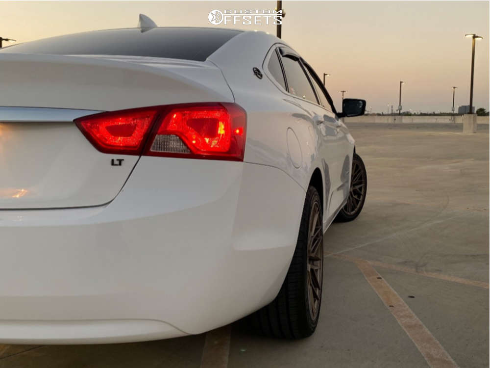 2018 Chevrolet Impala with 19x9.5 40 Niche Gamma and 265/40R19 Atlas ...