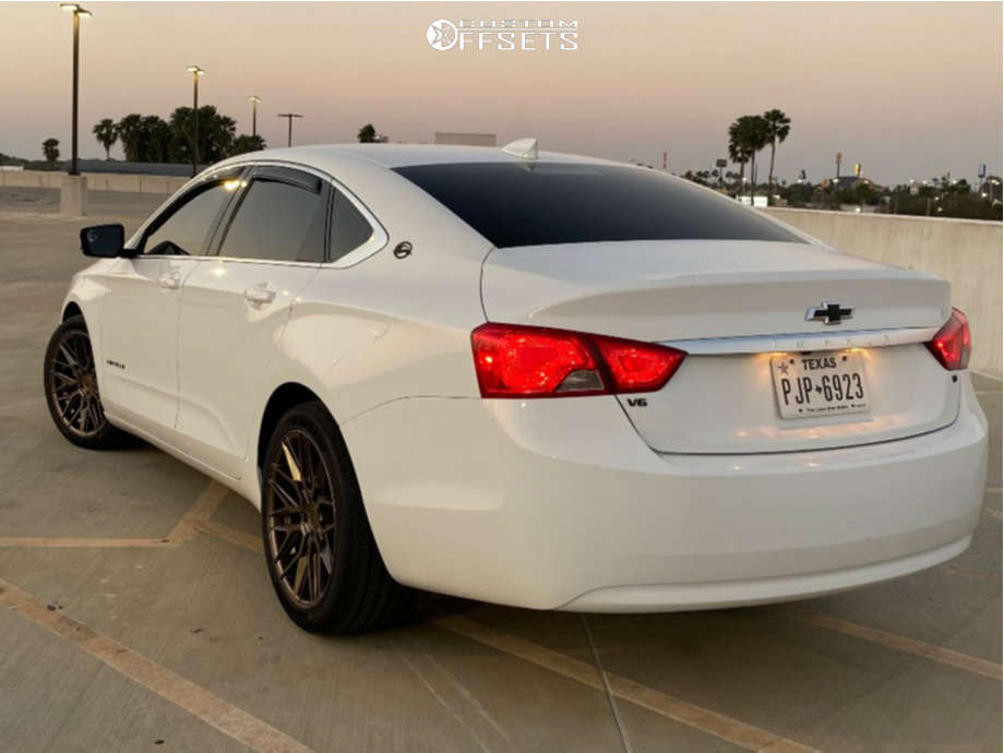 2018 Chevrolet Impala with 19x9.5 40 Niche Gamma and 265/40R19 Atlas ...