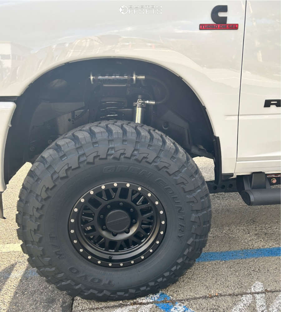 2022 Ram 2500 with 17x9 -12 Raceline Ryno and 37/13.5R17 Toyo Tires ...