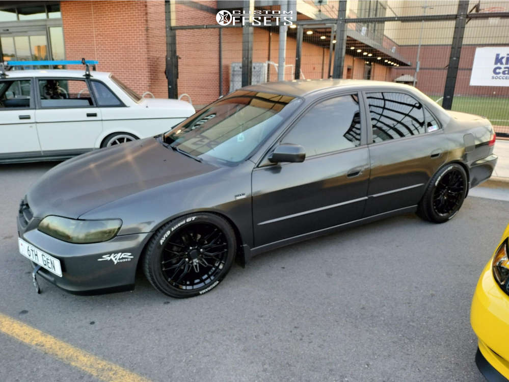 1998 Honda Accord with 17x8.5 45 RTX V20 and 215/50R17 Yokohama Avid ...