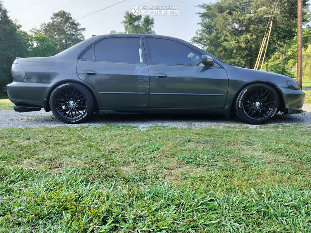 1998 Honda Accord with 17x8.5 45 RTX V20 and 215/50R17 Yokohama Avid ...