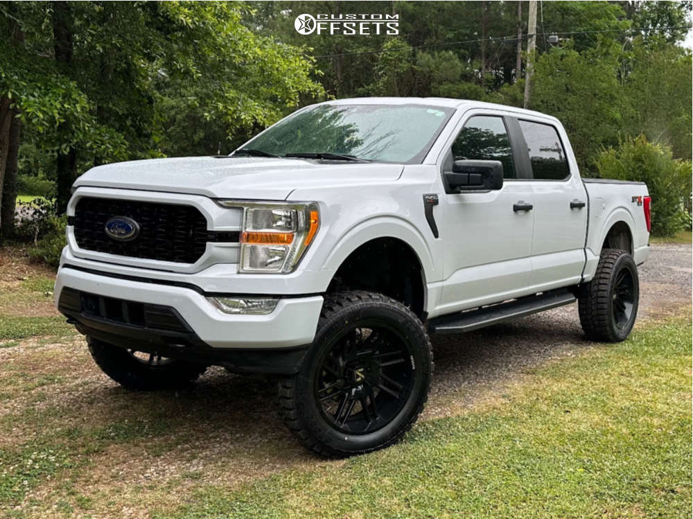 2021 Ford F-150 with 22x10 -25 ARKON OFF-ROAD Davinci and 35/12.5R22 ...