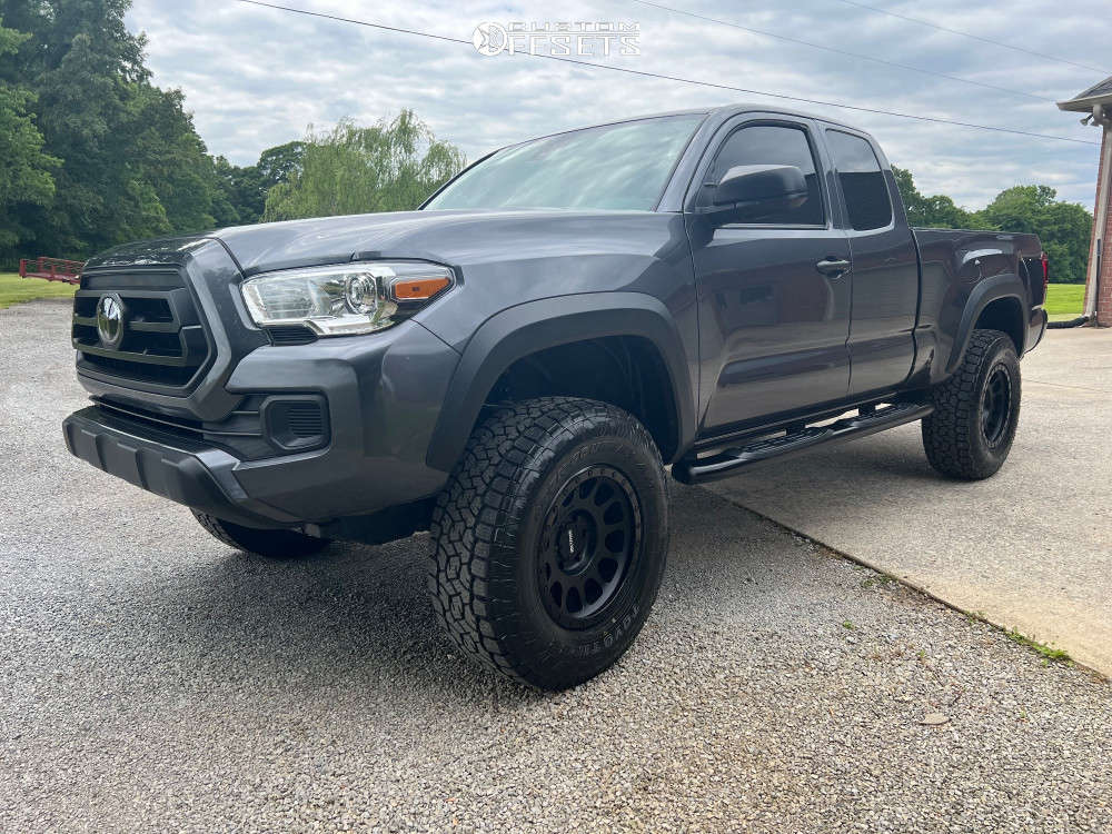 2021 Toyota Tacoma with 17x8.5 0 Method Mr305 and 285/70R17 Toyo Tires ...