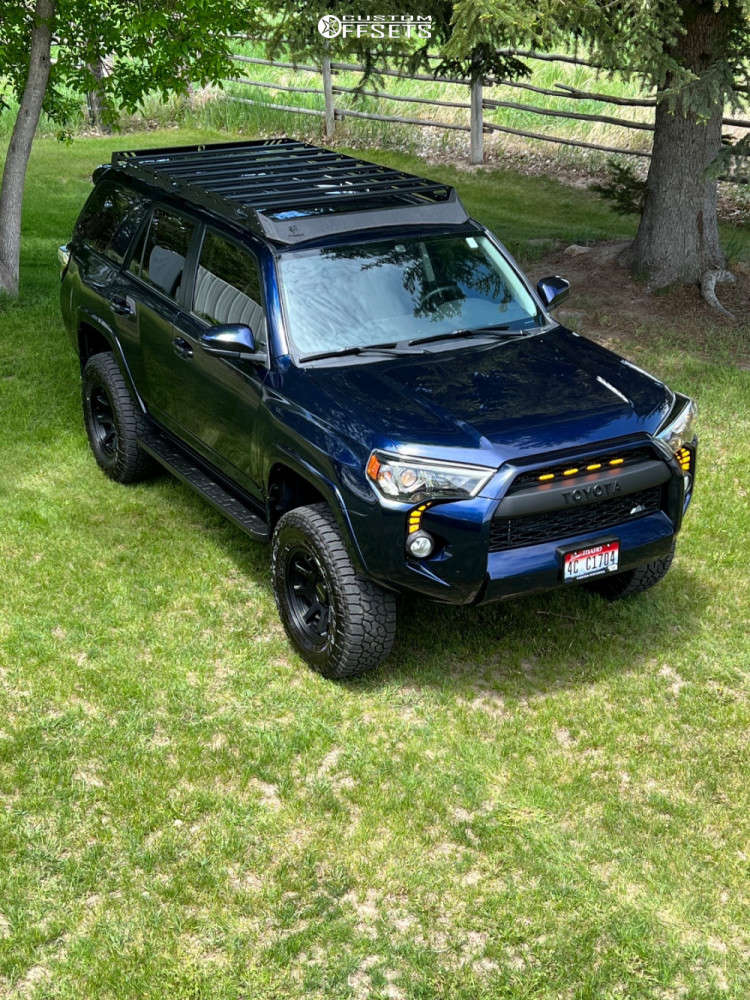 2018 Toyota 4Runner with 17x9 -12 Vision Flow and 285/70R17 Falken ...