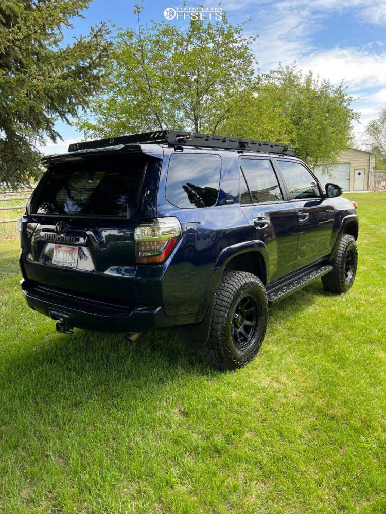 2018 Toyota 4Runner with 17x9 -12 Vision Flow and 285/70R17 Falken ...