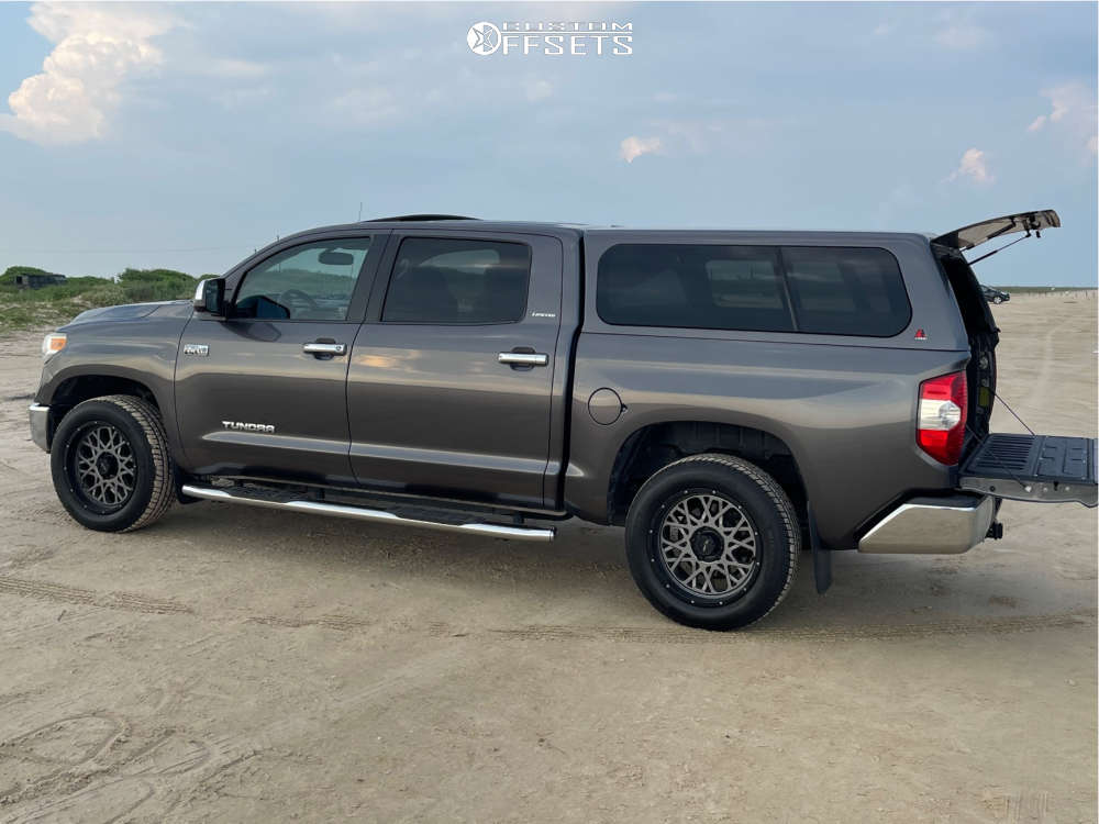 2015 Toyota Tundra with 20x9 10 Vision Rocker and 275/55R20 Michelin ...