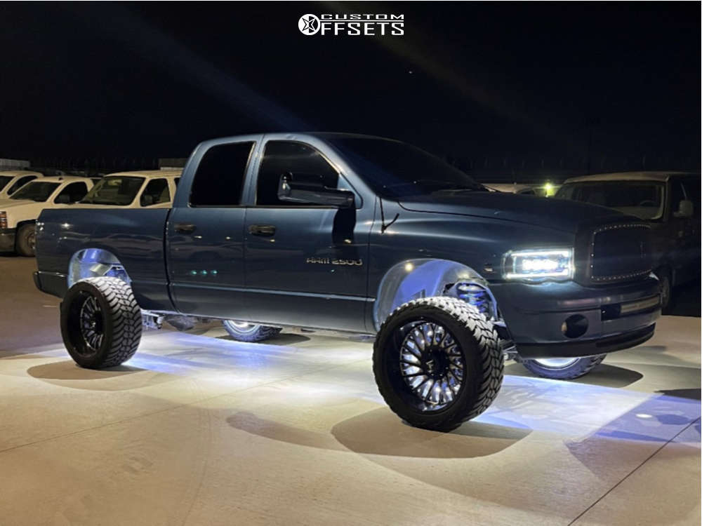 2003 Dodge Ram 2500 with 22x12 -44 Fittipaldi Offroad Fa08 and 33/12 ...