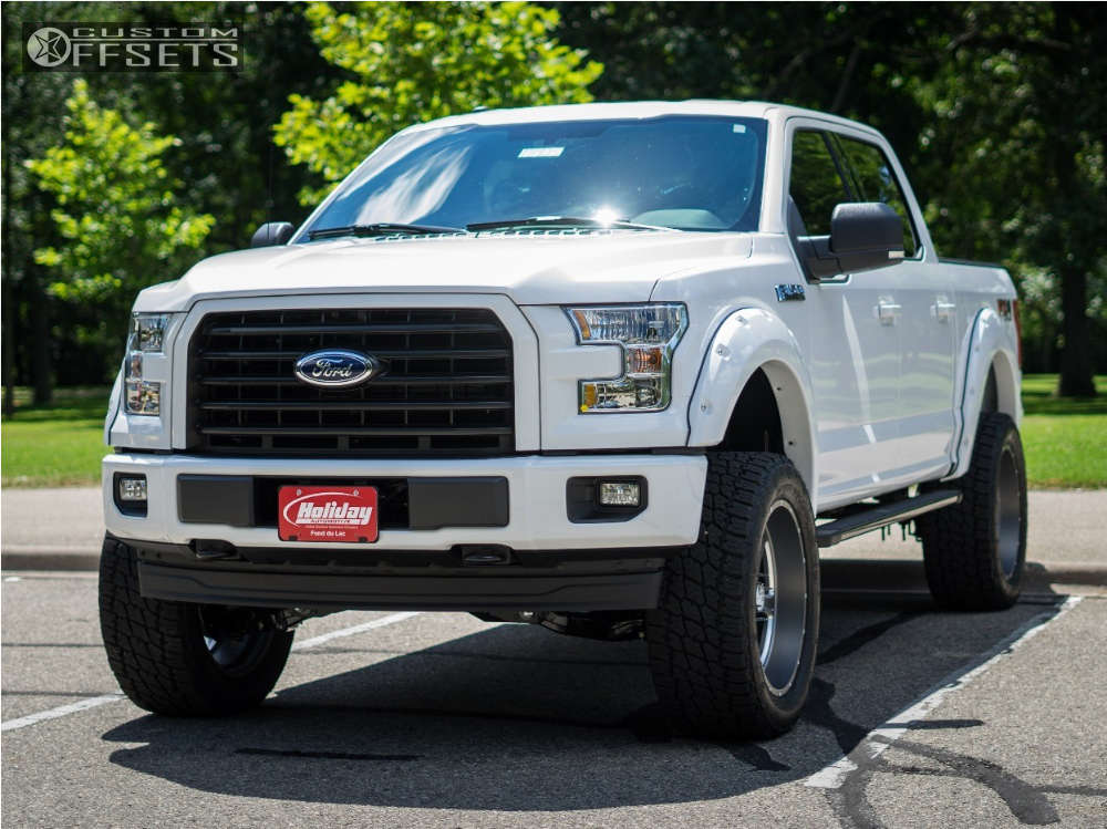 2017 Ford F-150 with 22x10 -25 Hostile Exile and 325/50R22 Nitto Terra ...