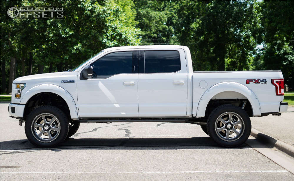 2017 Ford F-150 with 22x10 -25 Hostile Exile and 325/50R22 Nitto Terra ...