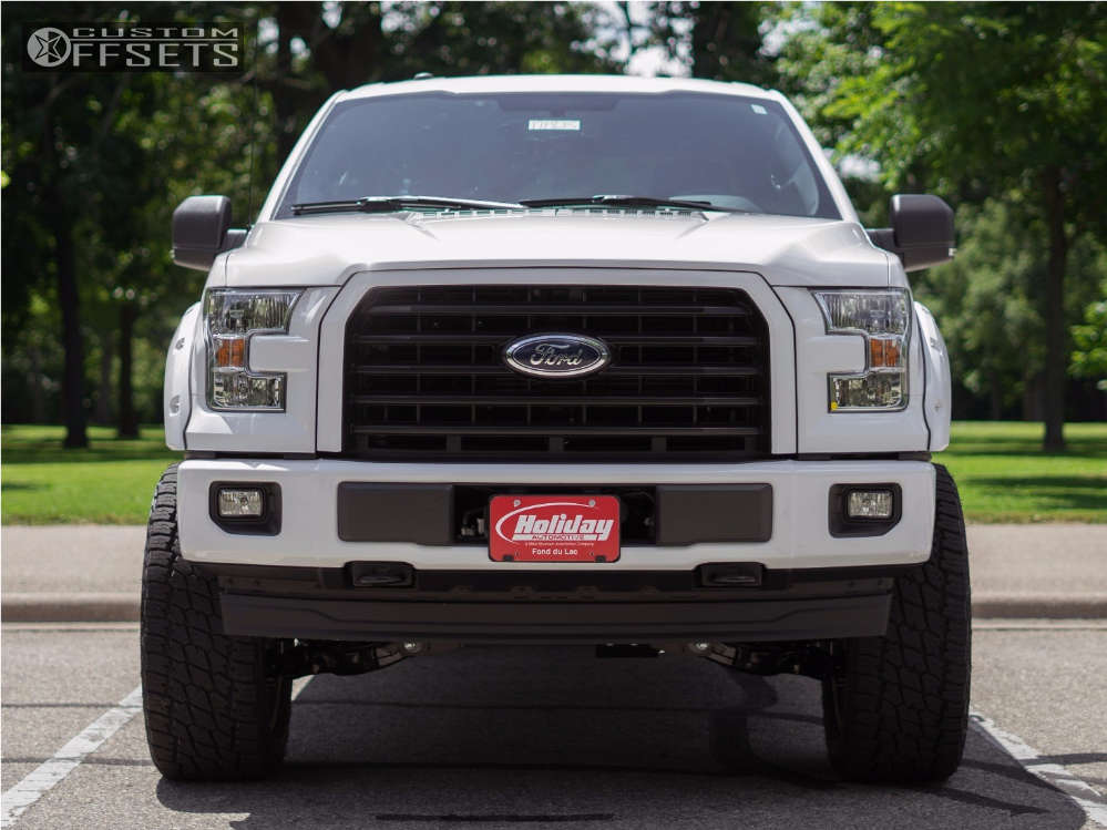 2017 Ford F-150 with 22x10 -25 Hostile Exile and 325/50R22 Nitto Terra ...