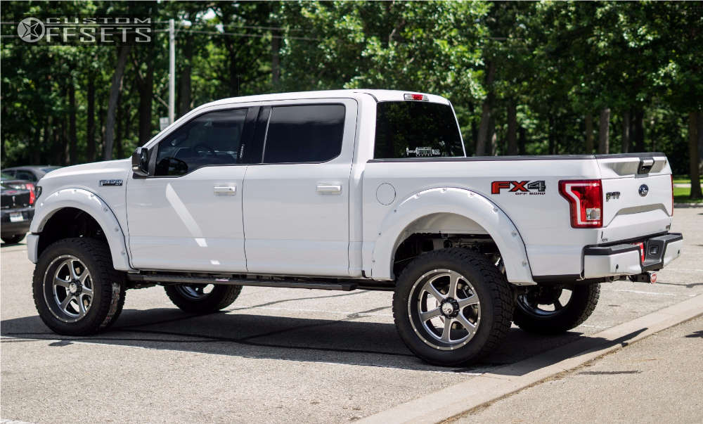 2017 Ford F-150 with 22x10 -25 Hostile Exile and 325/50R22 Nitto Terra ...