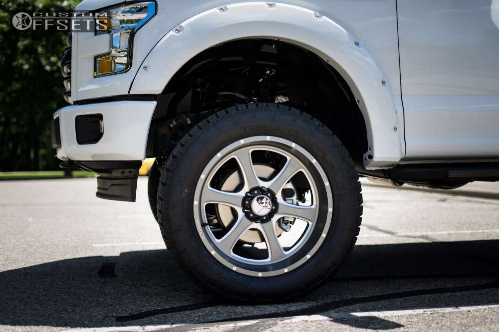 2017 Ford F-150 with 22x10 -25 Hostile Exile and 325/50R22 Nitto Terra ...