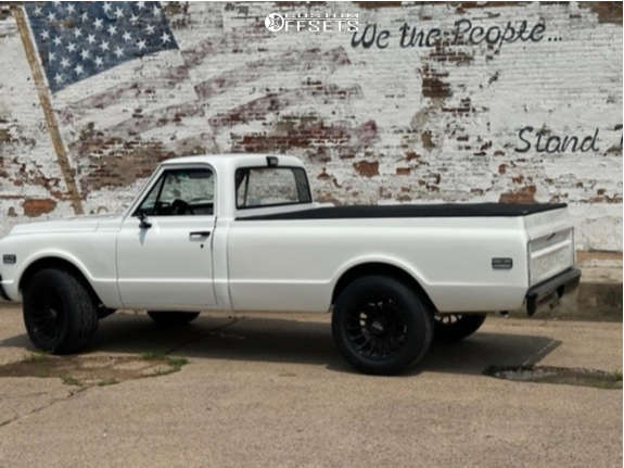 1971 Chevrolet C20 Pickup with 20x10 -18 Moto Metal Mo807 and 305/55R20 ...