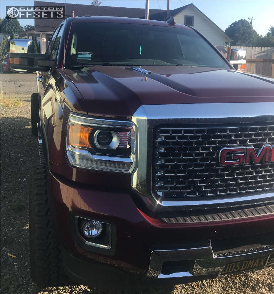 2016 GMC Sierra 2500 HD with 20x12 -44 Gear Off-Road Kickstand and 33/ ...