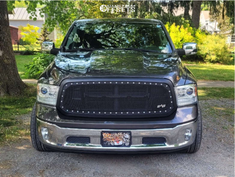 2016 Ram 1500 with 22x12 -51 ARKON OFF-ROAD Davinci and 305/35R22 ...