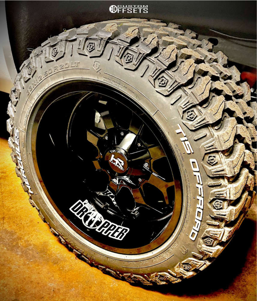 2018 Chevrolet Silverado 1500 with 20x12 -51 Hardrock Indestructible ...