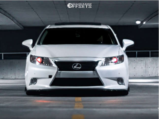 2013 Lexus ES350 with 18x8.5 35 Aodhan Ds07 and 245/40R18 BFGoodrich ...