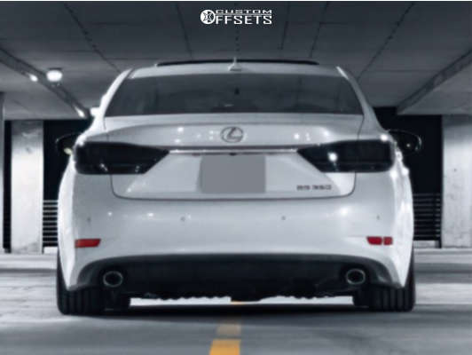 2013 Lexus ES350 with 18x8.5 35 Aodhan Ds07 and 245/40R18 BFGoodrich ...