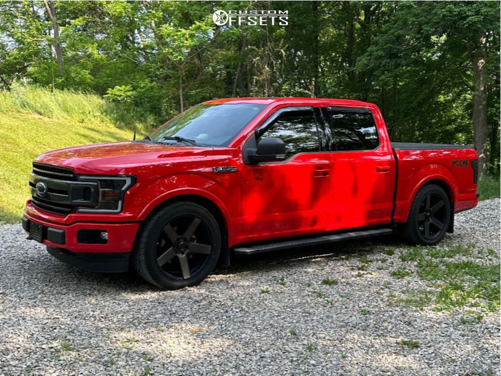 2018 Ford F-150 with 22x9.5 31 DUB Baller and 285/45R22 Nitto Nt420v ...