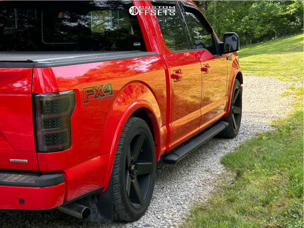 2018 Ford F-150 with 22x9.5 31 DUB Baller and 285/45R22 Nitto Nt420v ...
