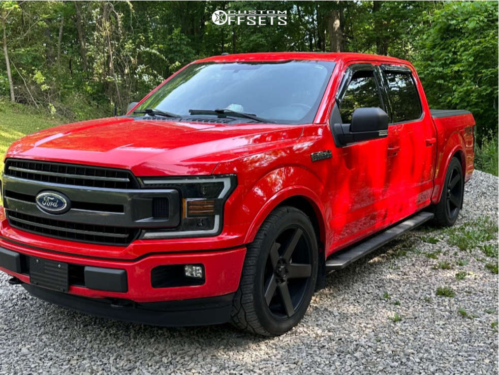 2018 Ford F-150 with 22x9.5 31 DUB Baller and 285/45R22 Nitto Nt420v ...