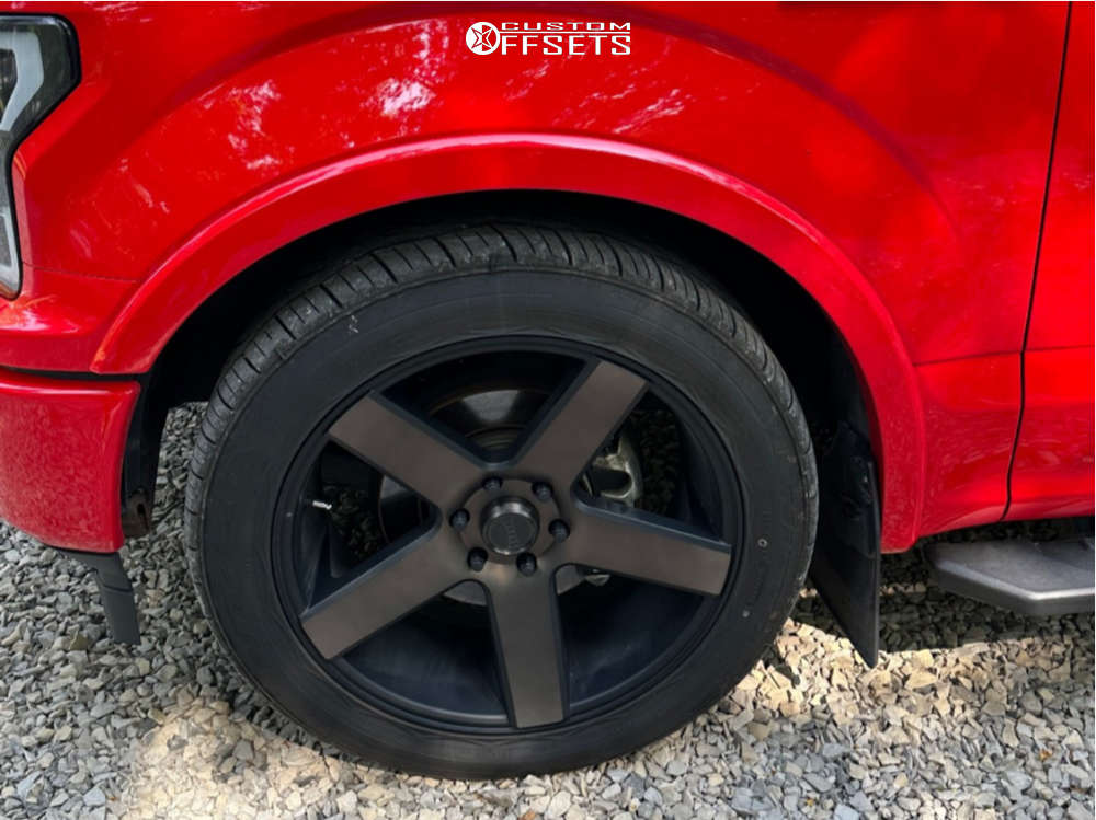 2018 Ford F-150 with 22x9.5 31 DUB Baller and 285/45R22 Nitto Nt420v ...