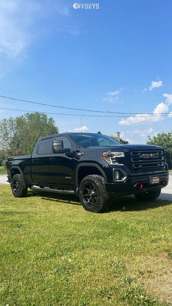 2021 GMC Sierra 1500 with 18x9 1 Fuel Coupler and 275/70R18 Goodyear ...